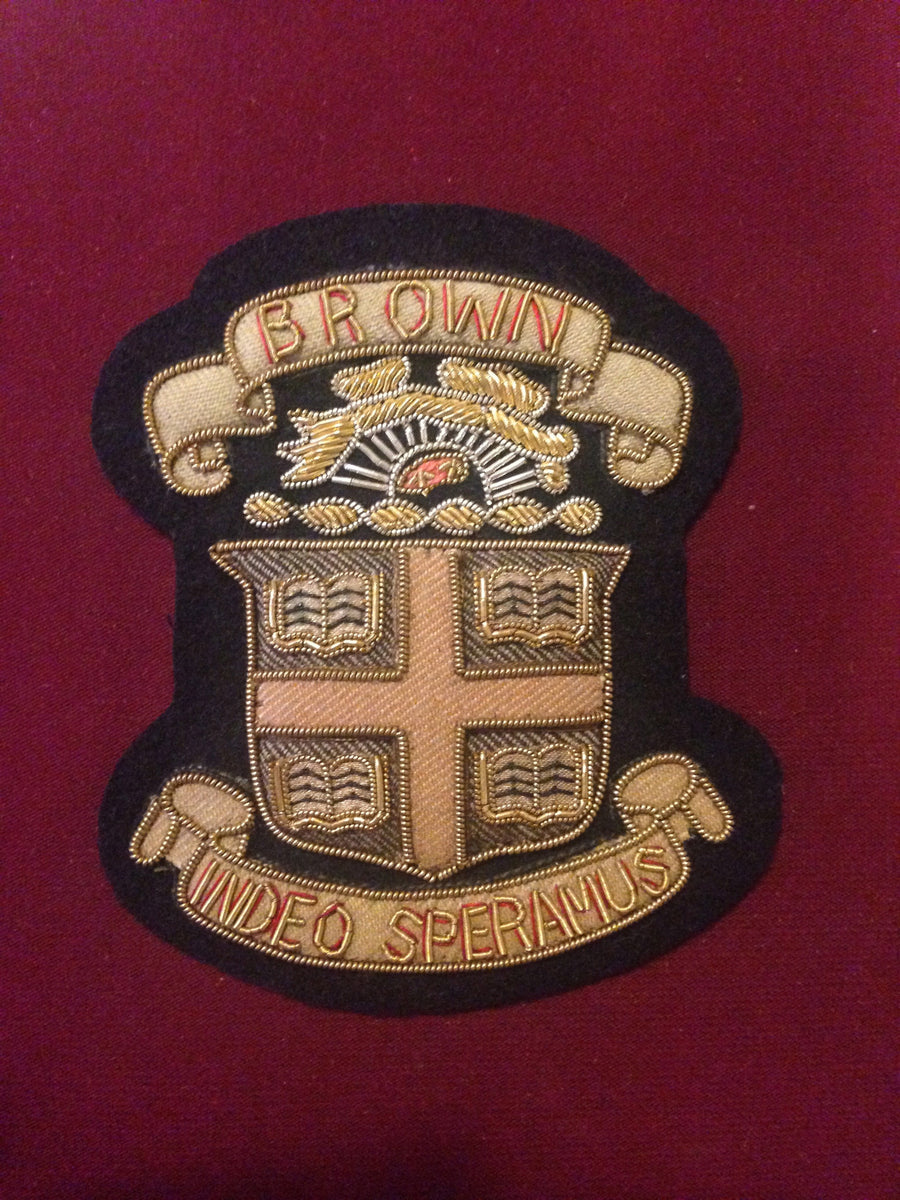 Brown University Blazer Badge – MASONS MILITARY BADGE & BUTTON