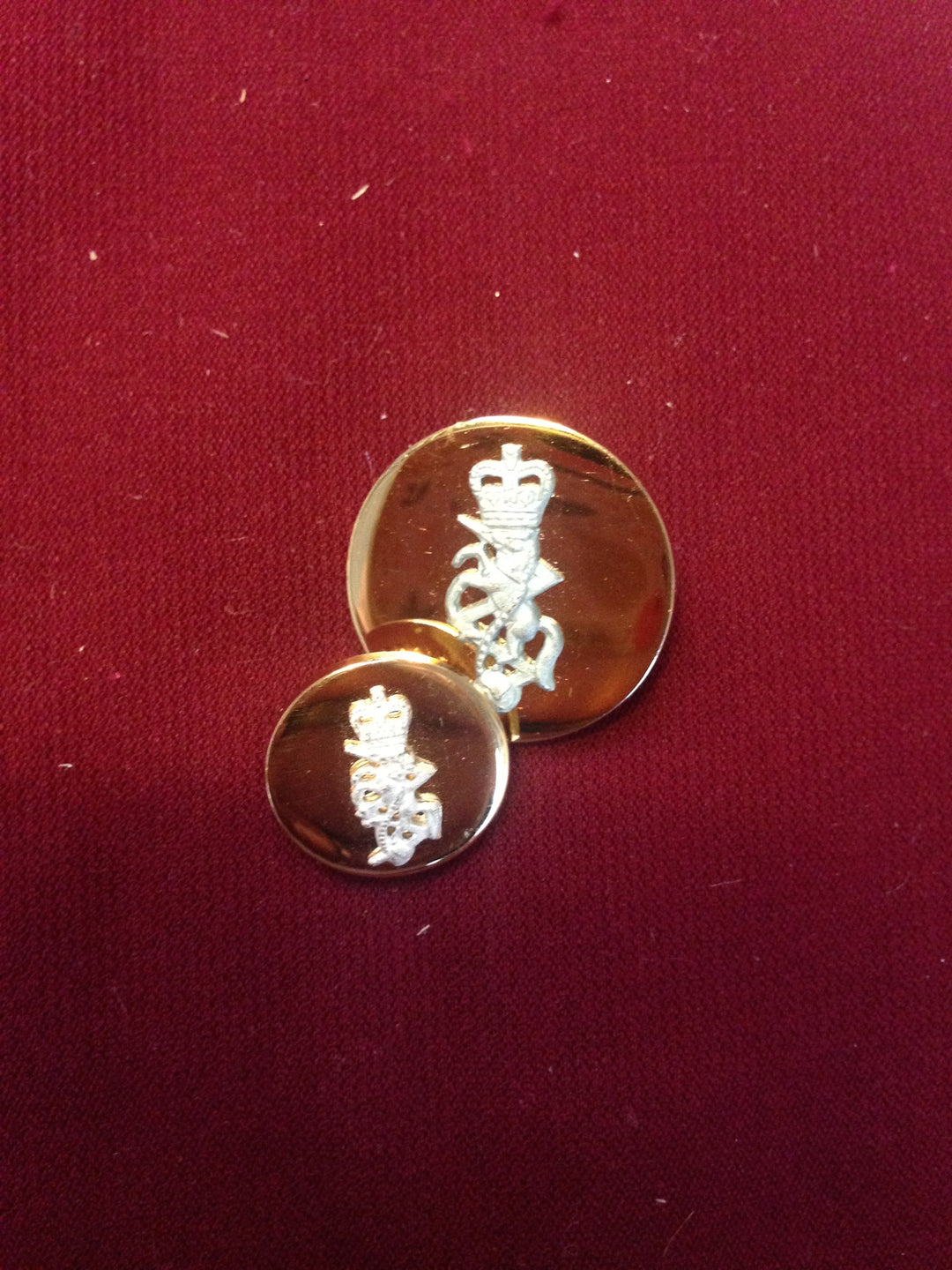 Royal Electrical & Mechanical Engineers Buttons – MASONS MILITARY BADGE ...