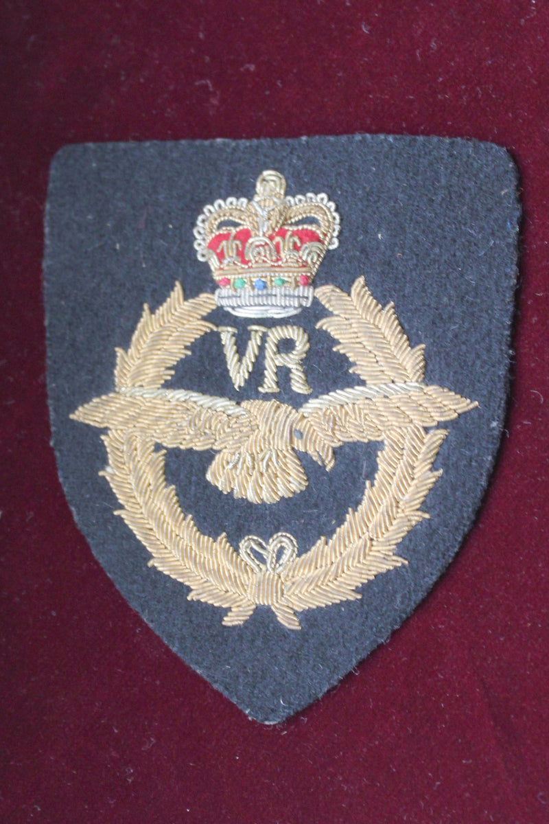 RAF Volunteer Reserve Blazer Badge – MASONS MILITARY BADGE & BUTTON